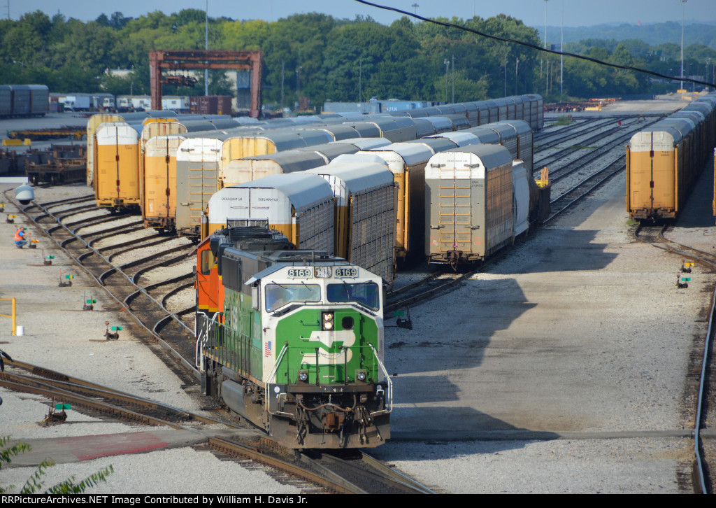 BNSF'S East Thomas Yard